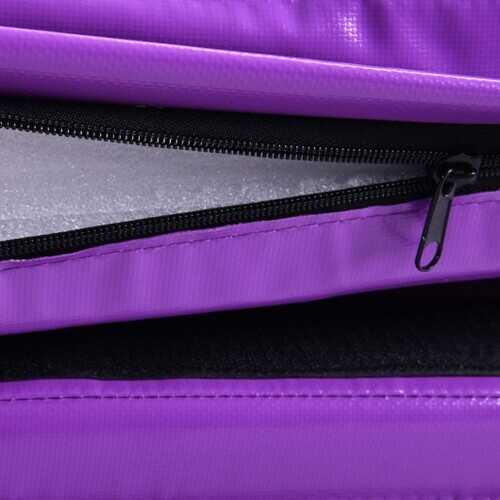 6' x 3.2' Portable Thick Gymnastics Mat with Two Folding Panel – gym-0604